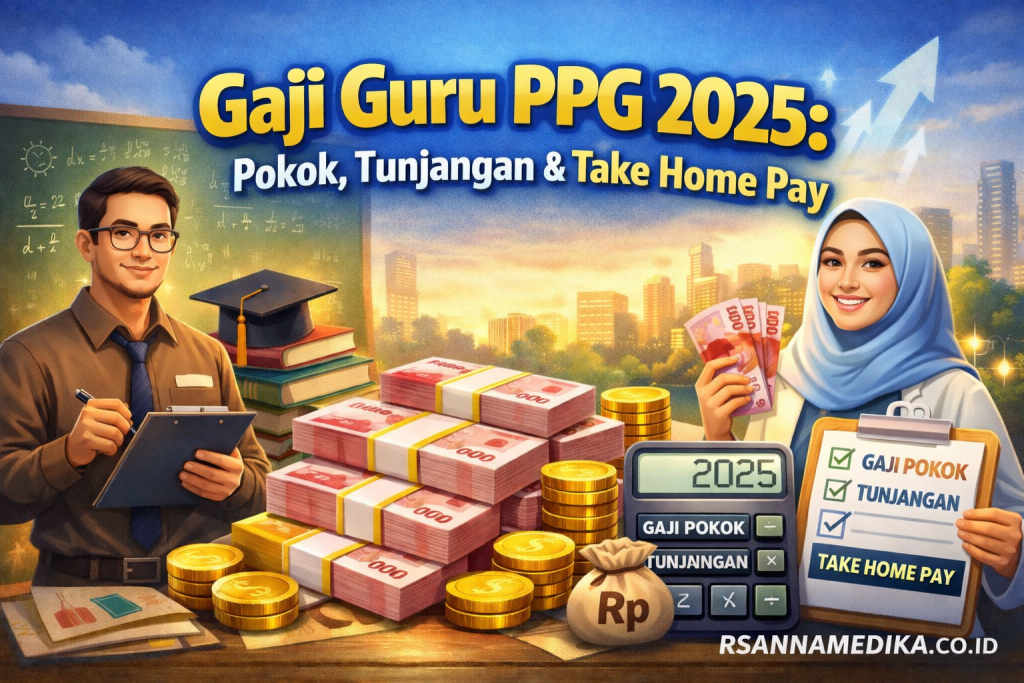 Gaji Guru PPG 2025: Pokok, Tunjangan & Take Home Pay