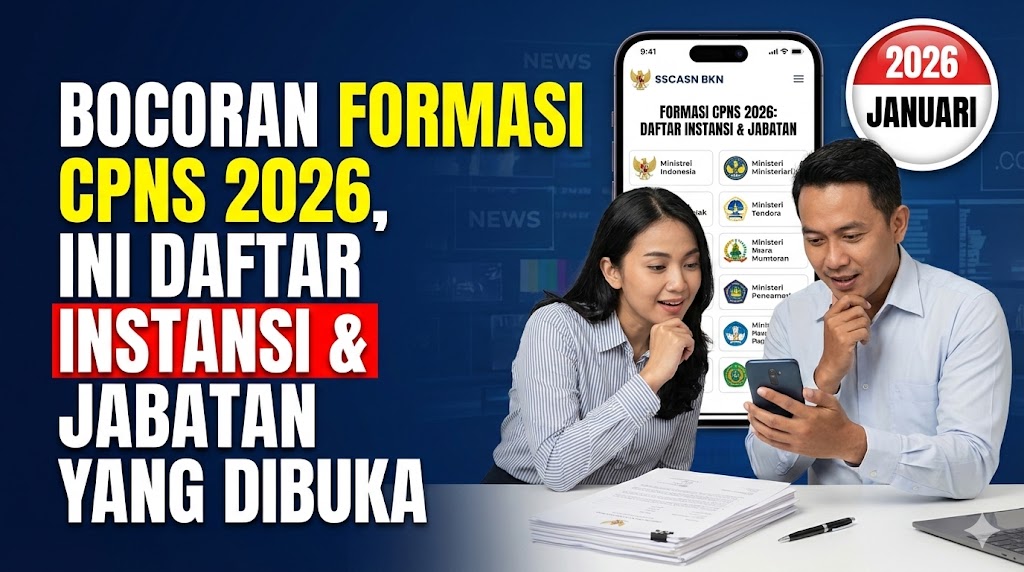 Bocoran Formasi Cpns 2026 Ini Daftar Instansi Dan Jabatan Yang Dibuka