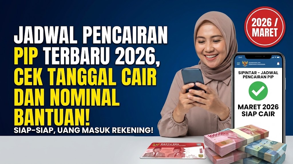 Jadwal Pencairan PIP Terbaru 2026, Cek Tanggal Cair dan Nominal Bantuan