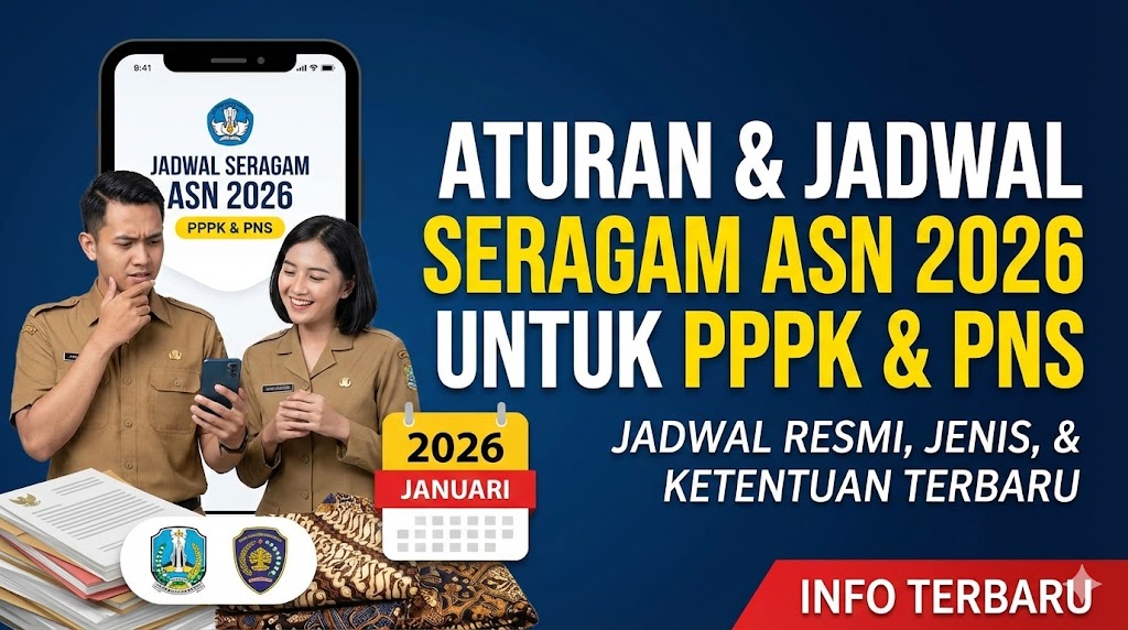 Aturan dan Jadwal Seragam ASN 2026 untuk PPPK & PNS