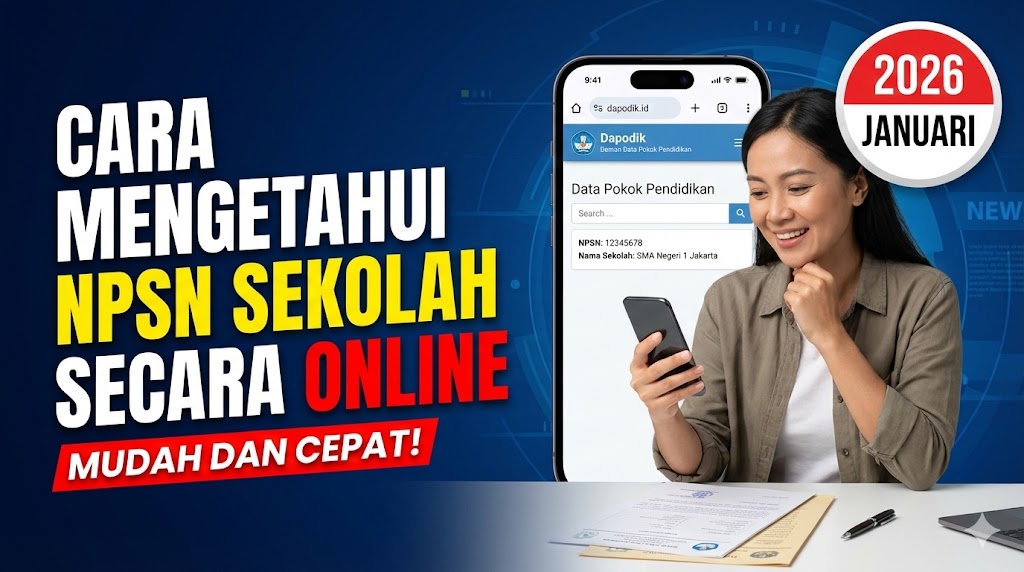 Cara Mengetahui NPSN Sekolah Secara Online dengan Mudah dan Cepat