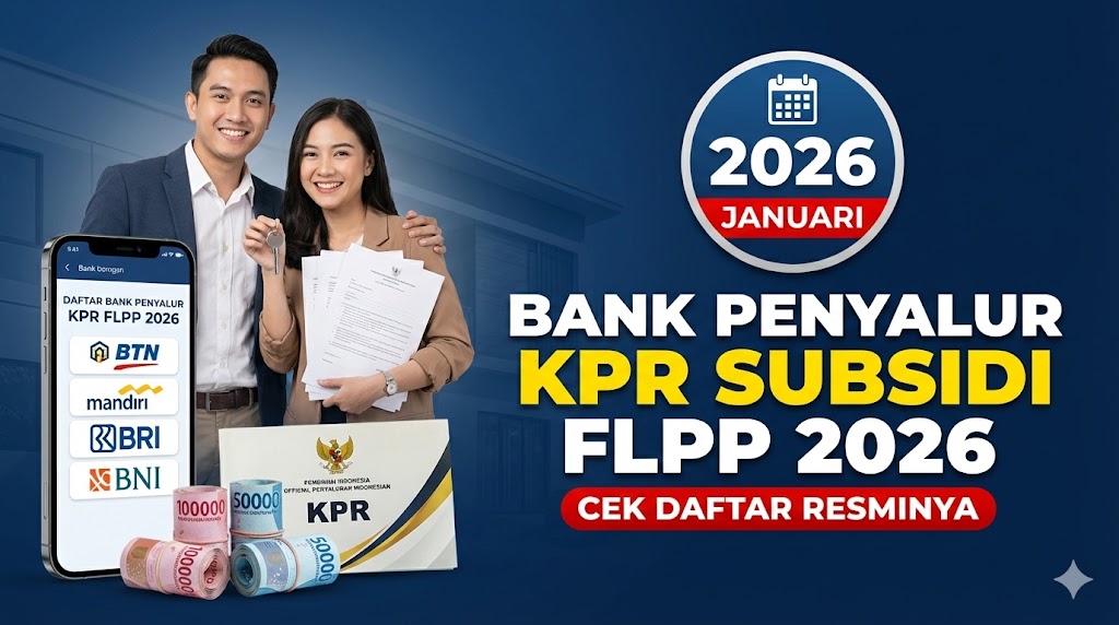 Bank Penyalur KPR Subsidi FLPP 2026, Cek Daftar Resminya