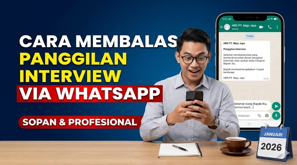 Cara Membalas Panggilan Interview via WhatsApp yang Sopan dan Profesional