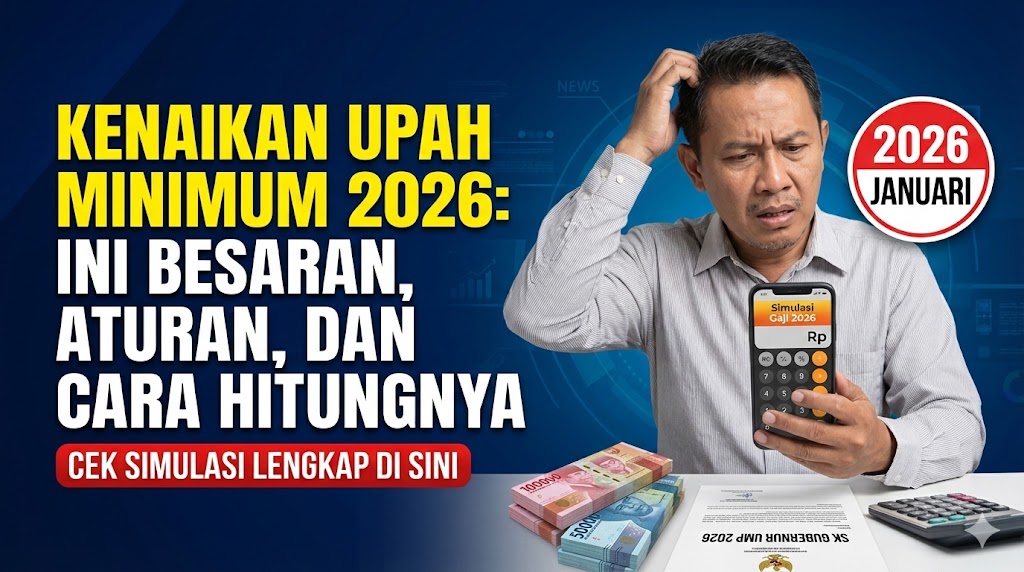 Kenaikan Upah Minimum 2026: Ini Besaran, Aturan, dan Cara Hitungnya
