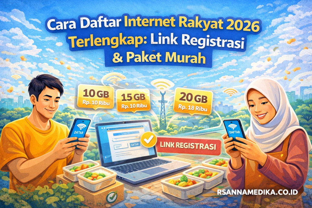 Cara Daftar Internet Rakyat 2026 Terlengkap: Link Registrasi & Paket Murah