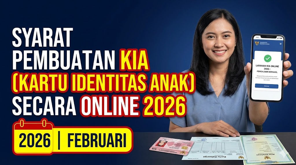 Syarat Pembuatan KIA Kartu Identitas Anak Secara Online 2026
