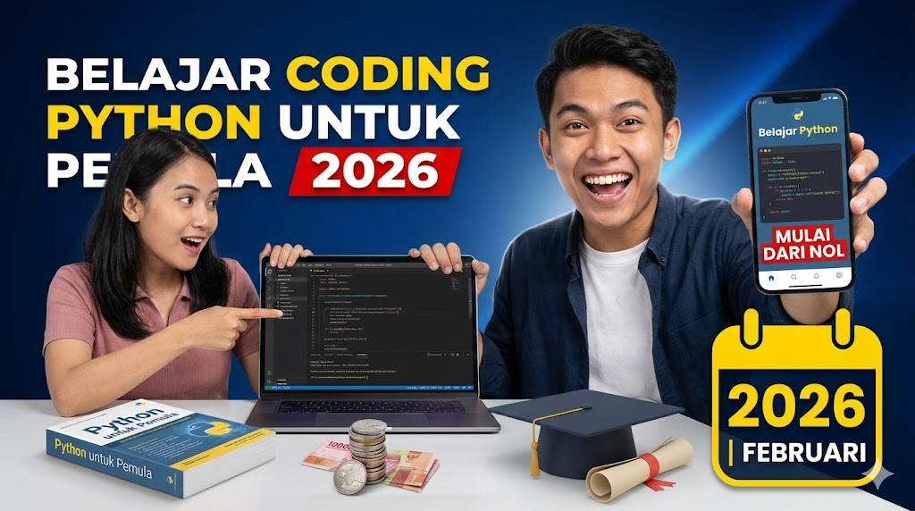 Belajar Coding Python Untuk Pemula 2026 Mulai Dari Nol