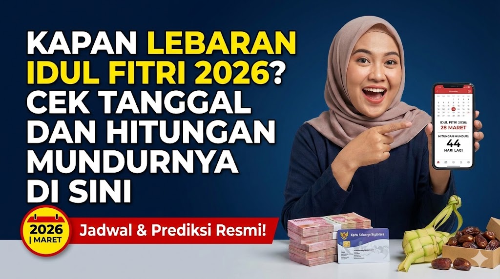 Kapan Lebaran Idul Fitri 2026? Cek Tanggal dan Hitungan Mundurnya di Sini