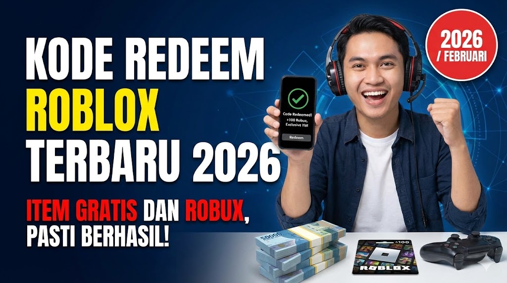 Kode Redeem Roblox Terbaru 2026 Item Gratis dan Robux