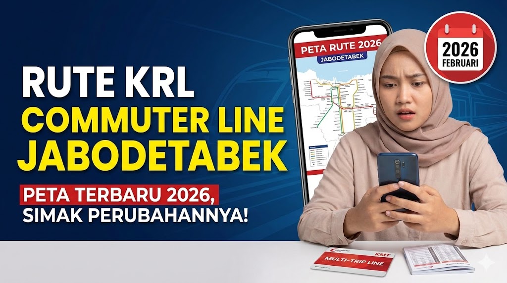 Rute KRL Commuter Line Jabodetabek Peta Terbaru 2026