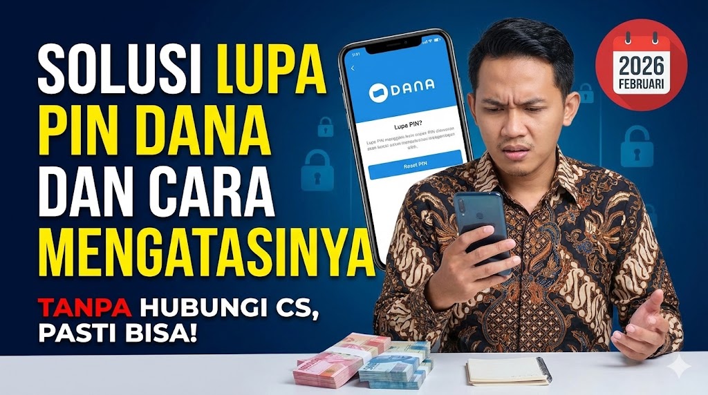 Solusi Lupa PIN DANA dan Cara Mengatasinya Tanpa Hubungi CS