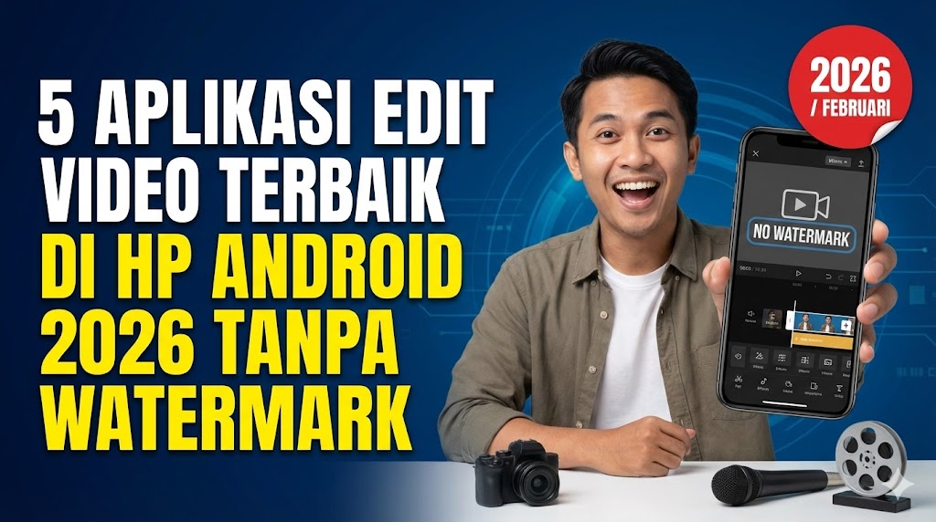 5 Aplikasi Edit Video Terbaik di HP Android 2026 Tanpa Watermark